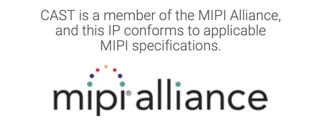 MIPI IP Cores | CAST MIPI IP Cores | CAST